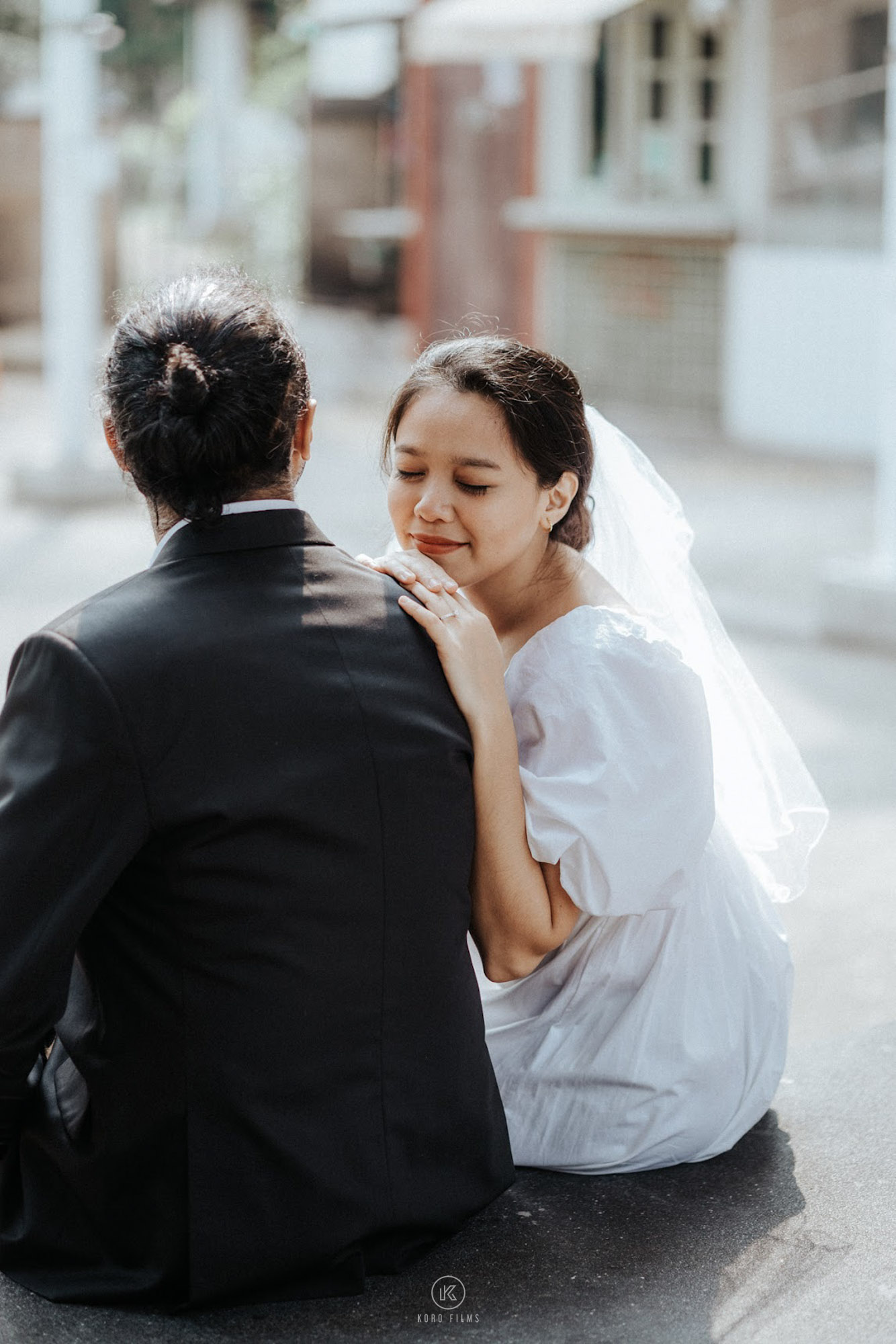 Street Pre Wedding of Patty & Sun Sham in Bangkok