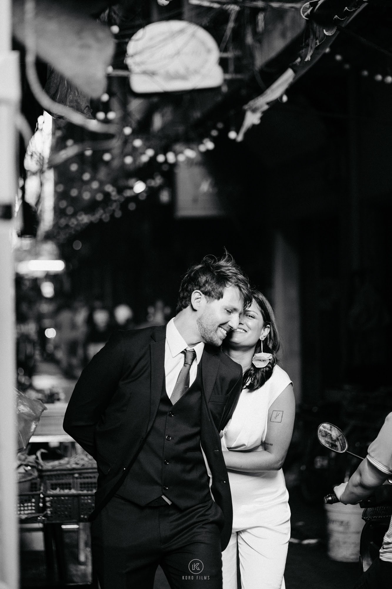 Street Pre Wedding Photoshoot at Chaina Town in Bangkok